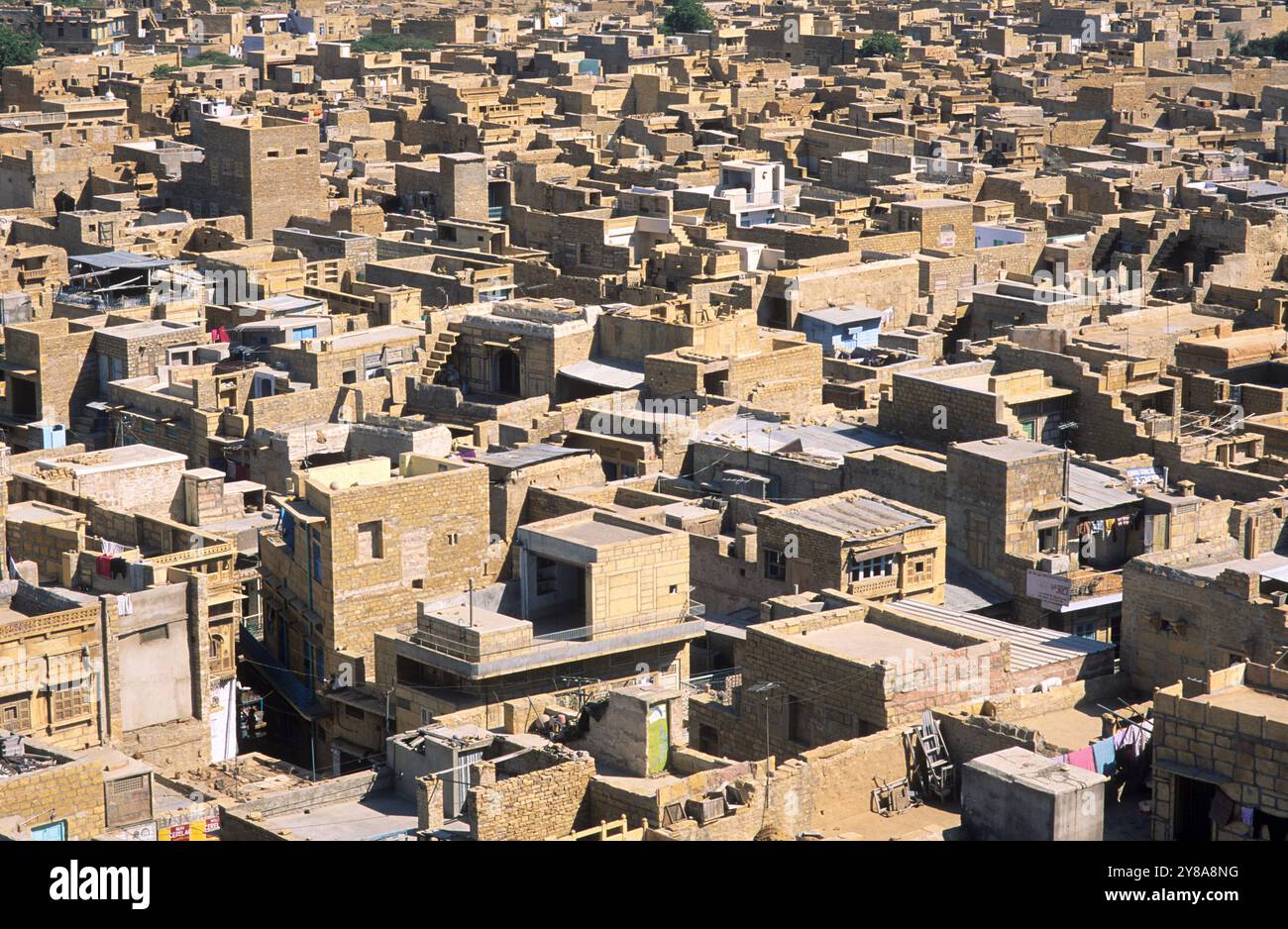 India, Rajasthan, the houses in Jaipur Stock Photo - Alamy