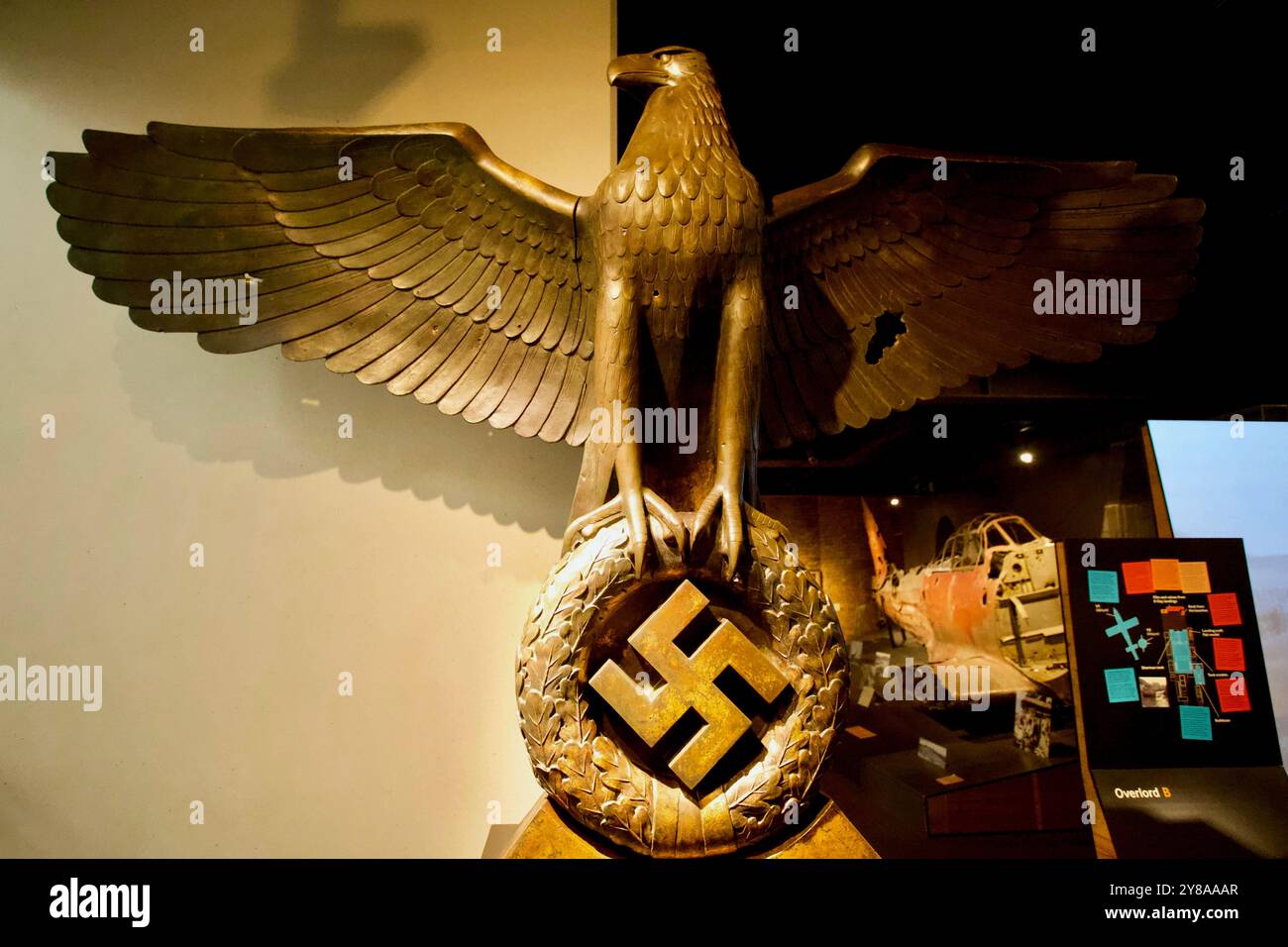Reichs Chancellery Eagle. Imperial War Museum, Lambeth Road, Southwark ...