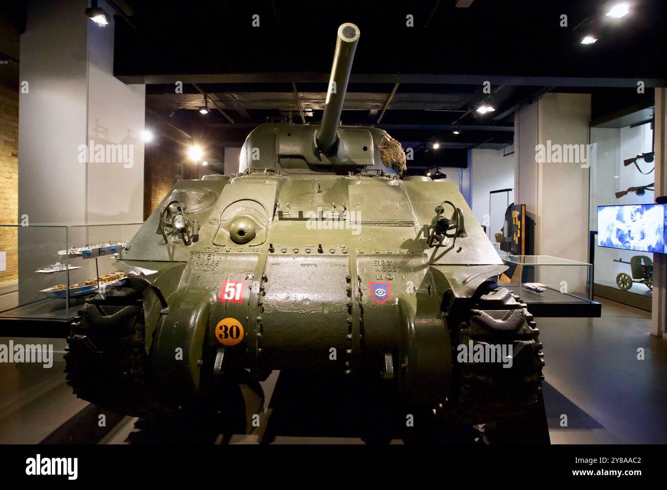 Sherman M4A4 Medium Tank (Willie Pusher II). Imperial War Museum ...