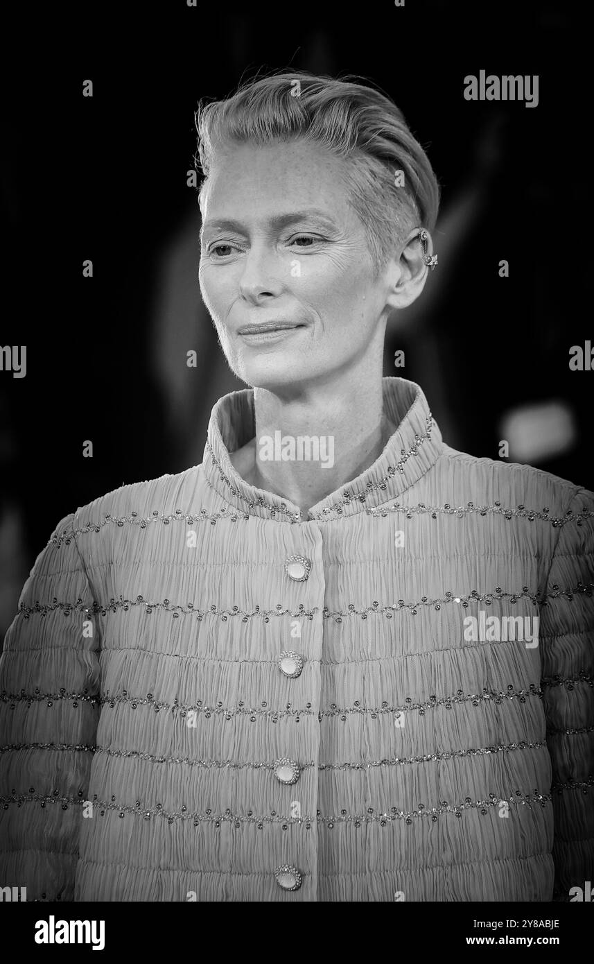 Actress tilda Black and White Stock Photos & Images - Alamy