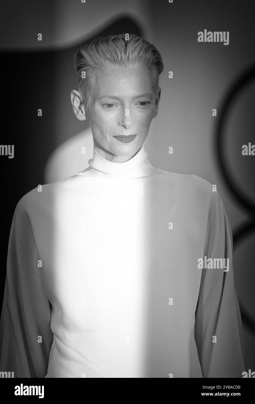 Actress tilda Black and White Stock Photos & Images - Alamy