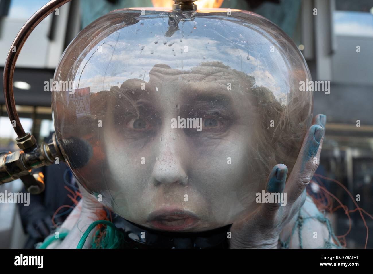 London, England, UK. 4th Oct, 2024. Ocean Rebellion organises another ...