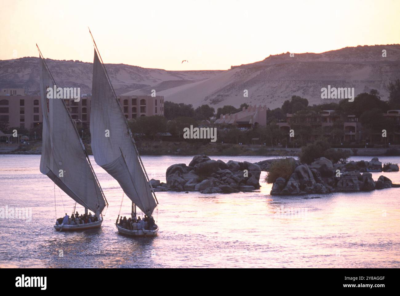 Two feluccas hi-res stock photography and images - Alamy