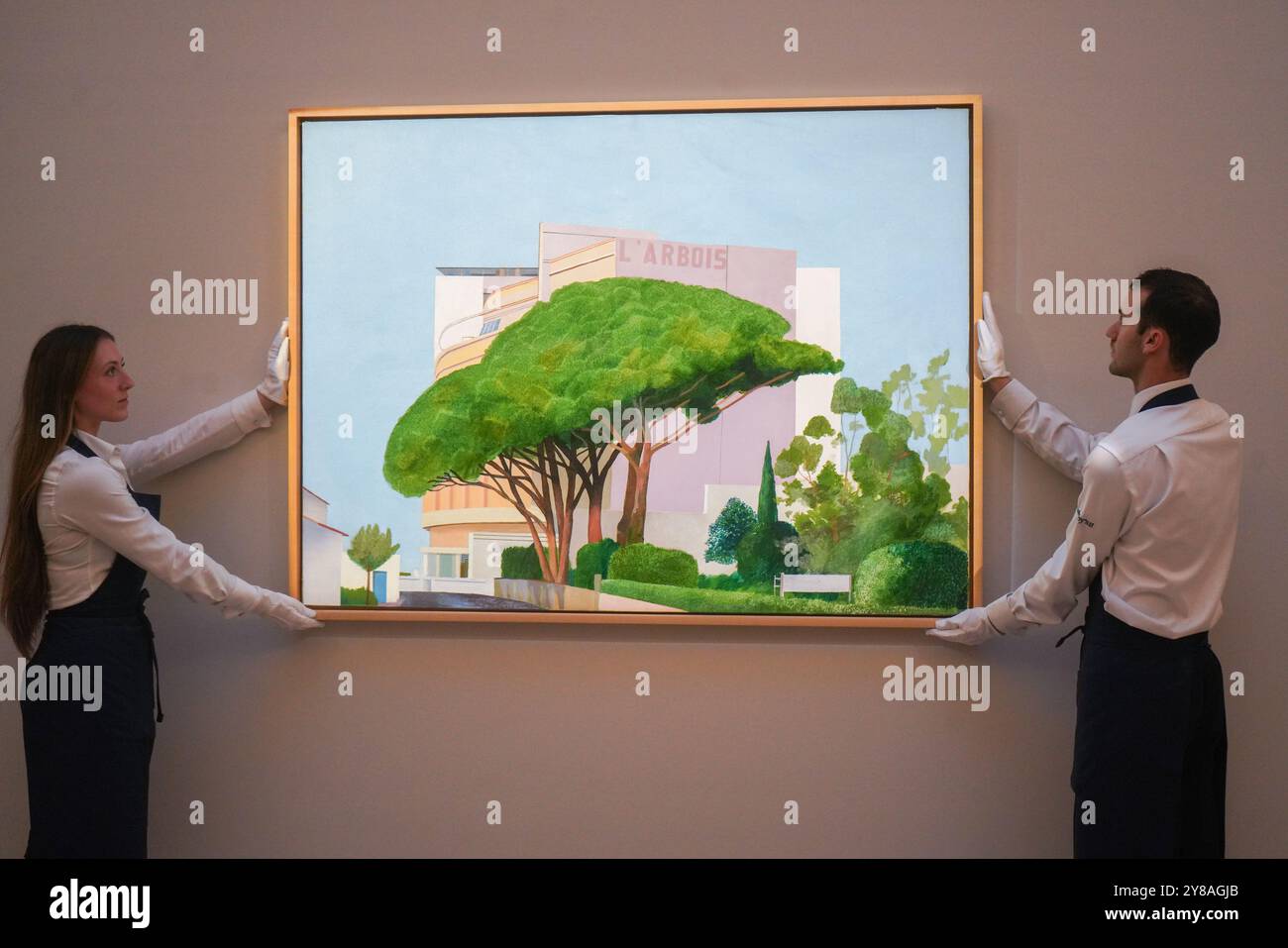 London, UK. 4 October 2024 DAVID HOCKNEY, L'Arbois, Sainte-Maxine ...