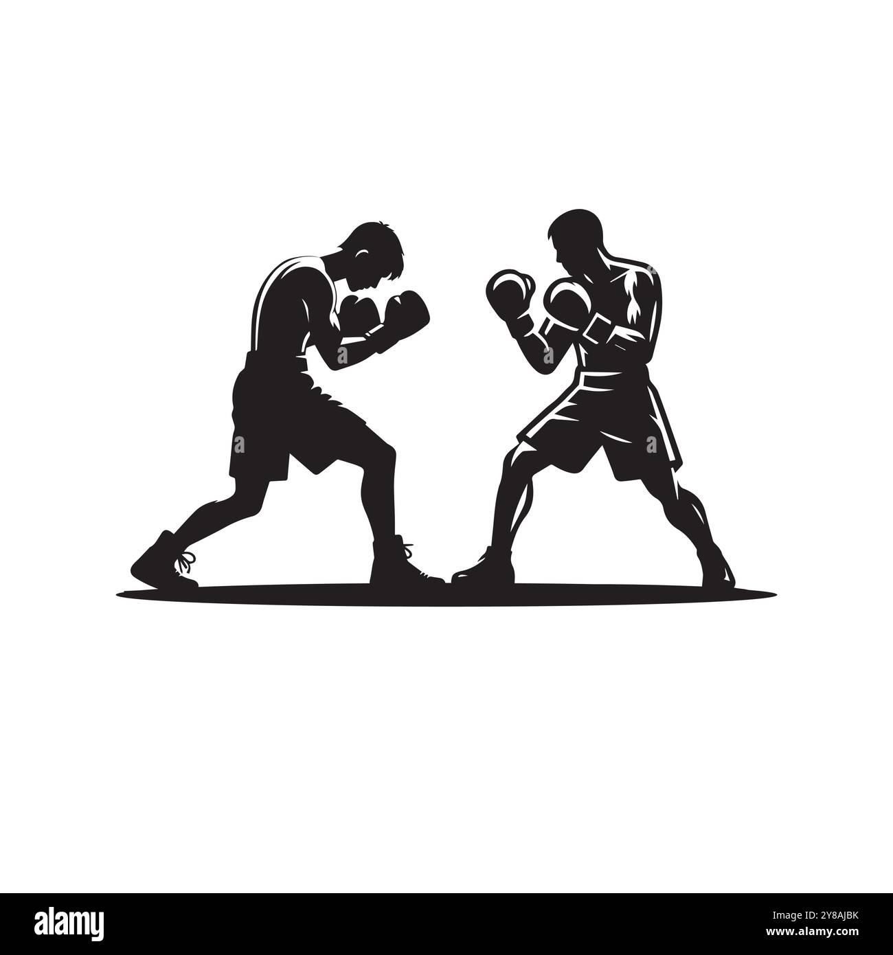boxing logo vector Stock Vector Image & Art - Alamy