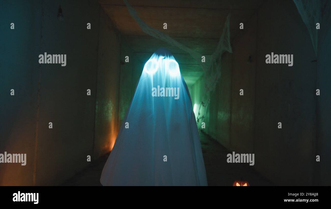 The Smooth Movement Of The Ghost Stock Photo - Alamy