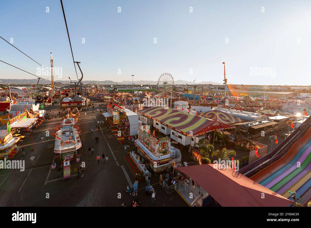 Sky ride state fair hi-res stock photography and images - Alamy