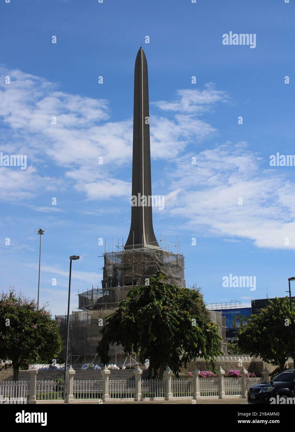 Bangkok. Victory Monument is a military monument. The monument was ...