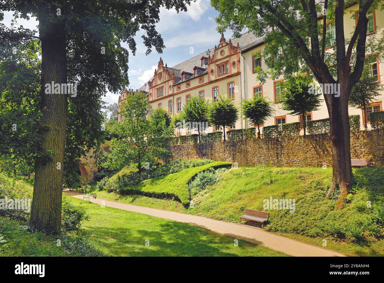 Burggrafiat, the castle in the castle grounds of Friedberg Castle, one ...