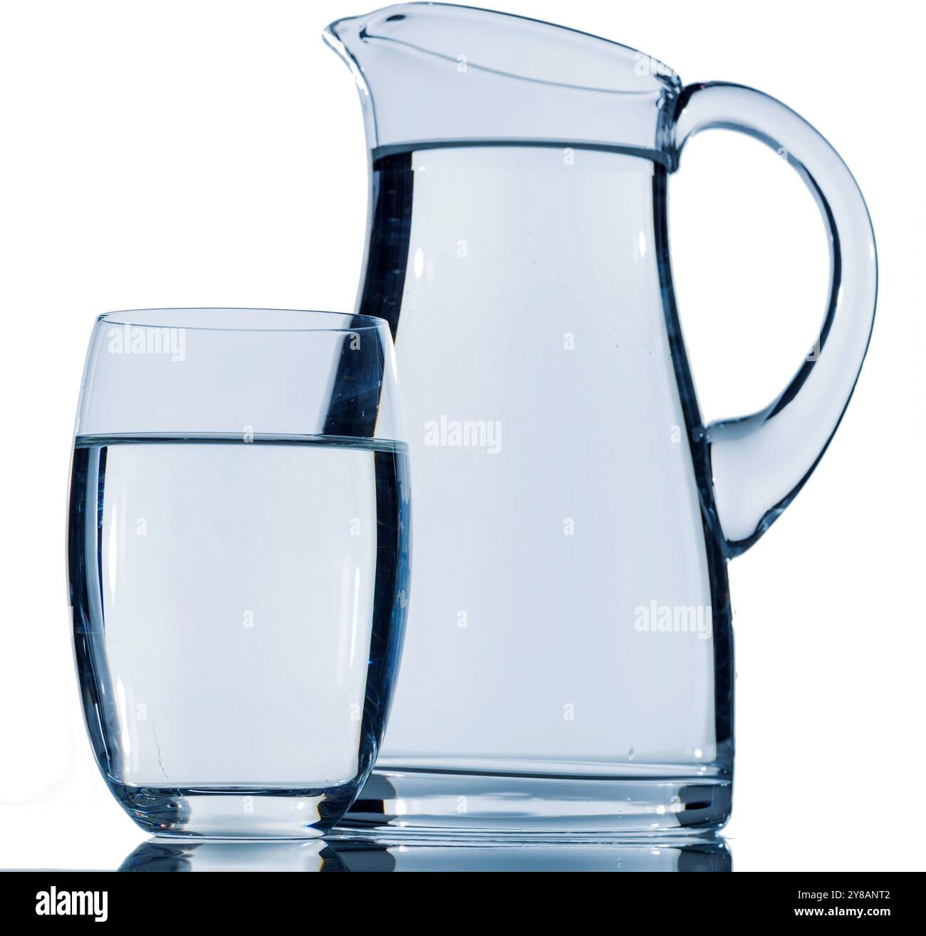 Transparent water glass jars hi-res stock photography and images - Alamy