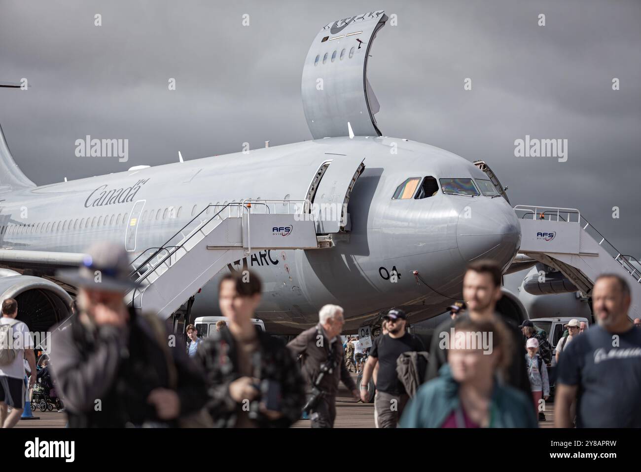 Royal International Air Tattoo Fairford England - Airshow Stock Photo ...
