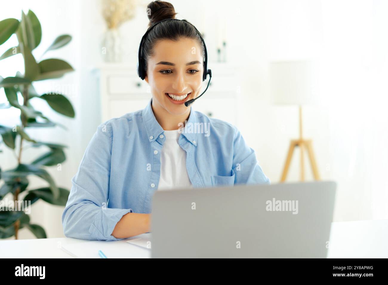 Business coach conducts session client hi-res stock photography and ...