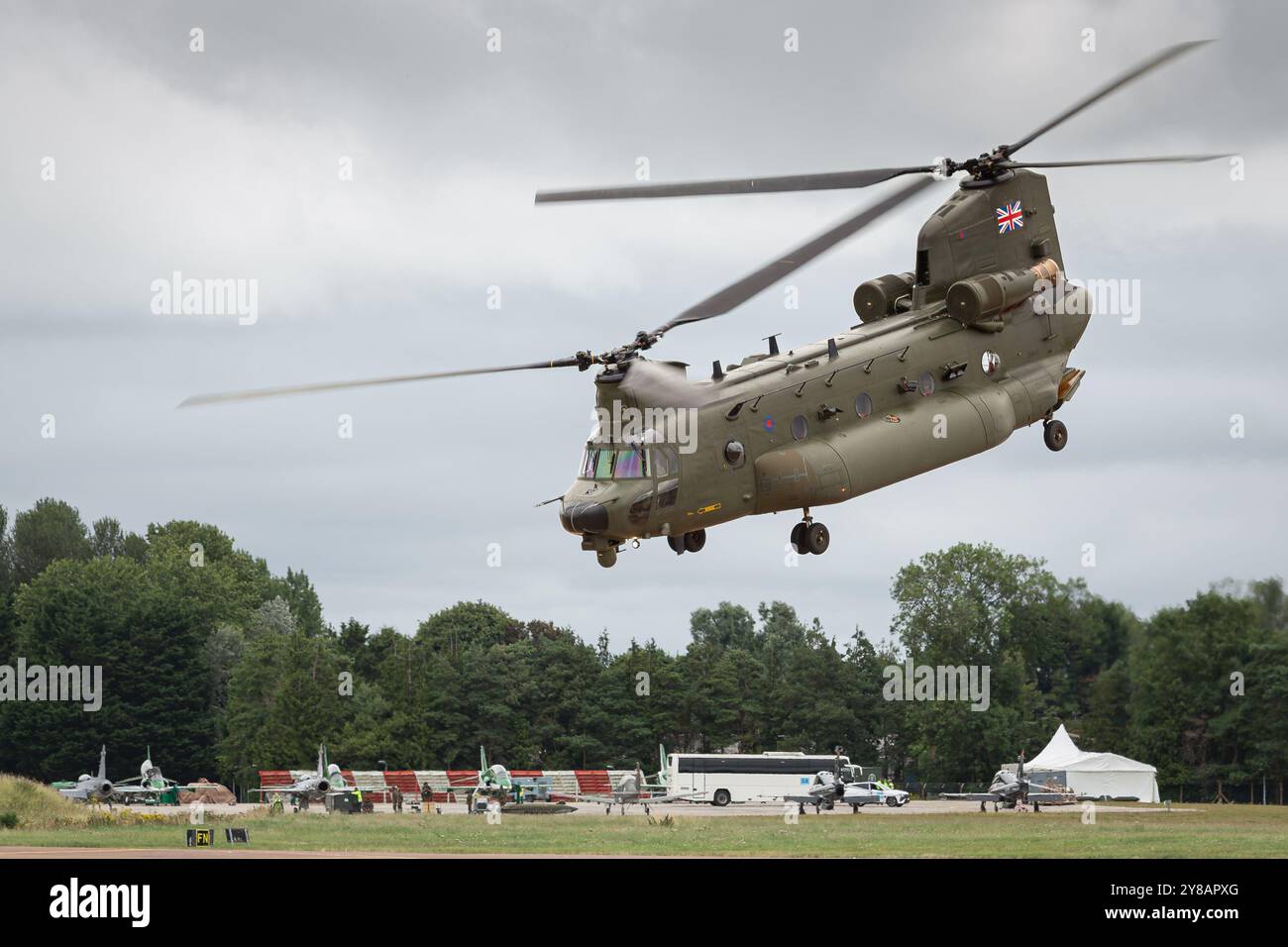 Royal International Air Tattoo Fairford England - Airshow Stock Photo ...