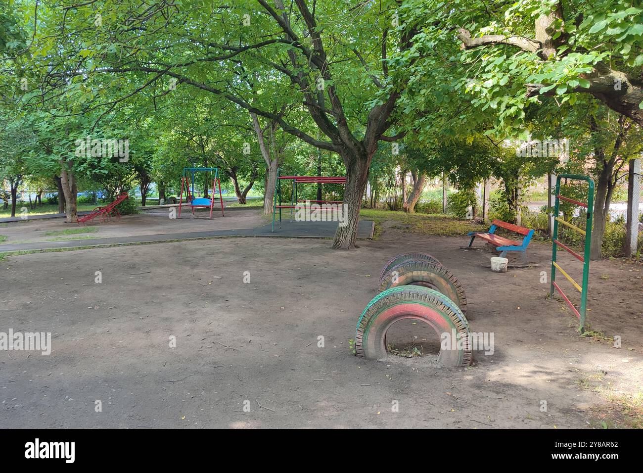 Typical playground near home. Typical playground in the Soviet Union ...