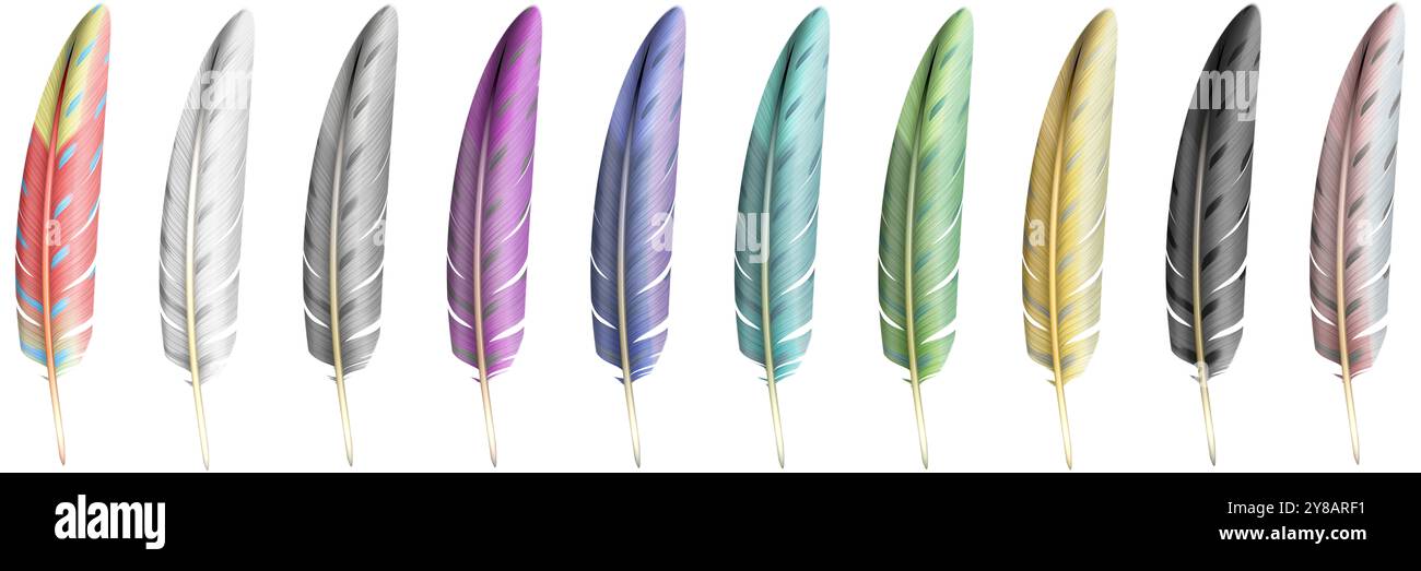Bright pink plumage Cut Out Stock Images & Pictures - Alamy