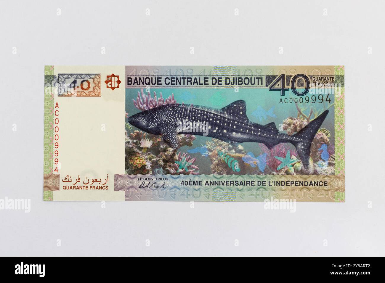 Burundi 2000 Franc Currency Featuring Antelope, Pineapple, Coat of Arms ...