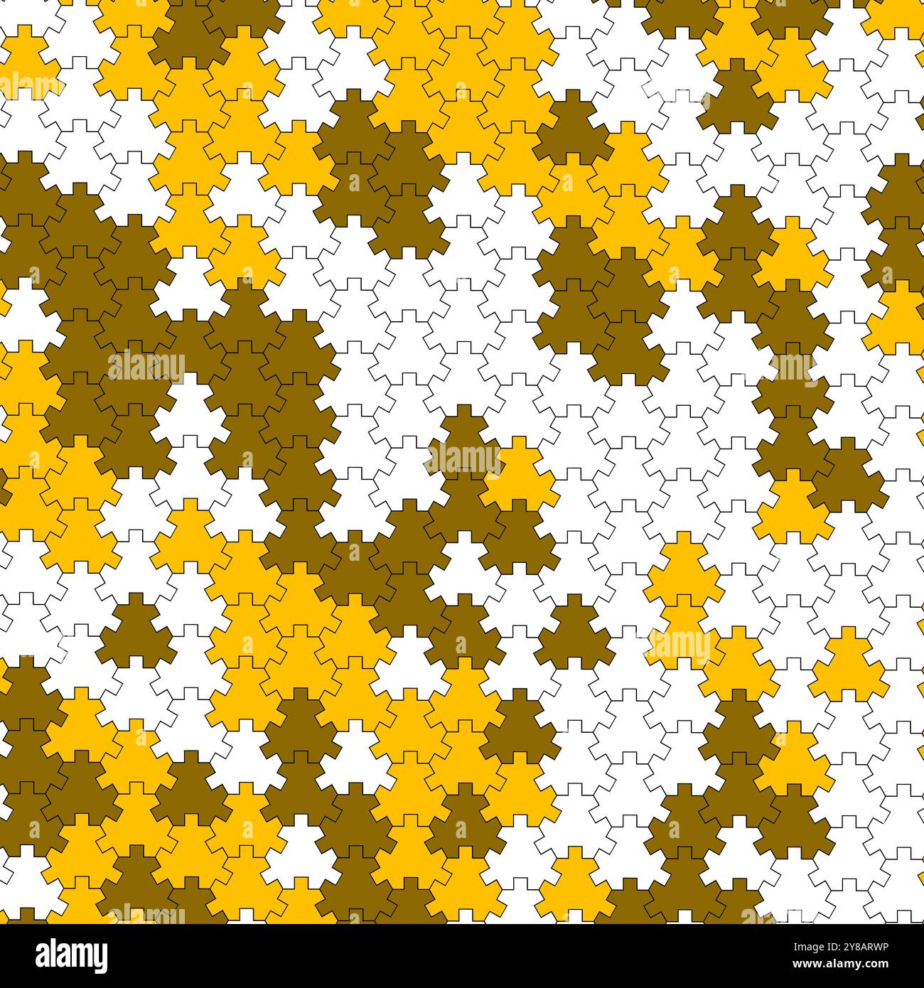 Seamless texture of Hexagonal Distraction. Fashion graphic background design. Modern stylish ...