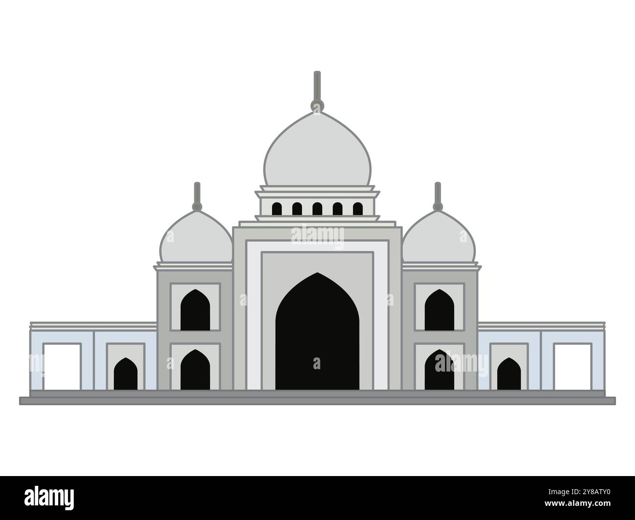 China mosque traditional Chinese Arabic architecture holy praying place ...