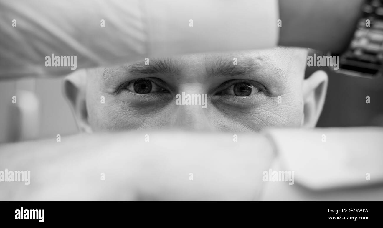 Introspective Gaze: A Close-Up Study of Focus and Emotion in Black and ...