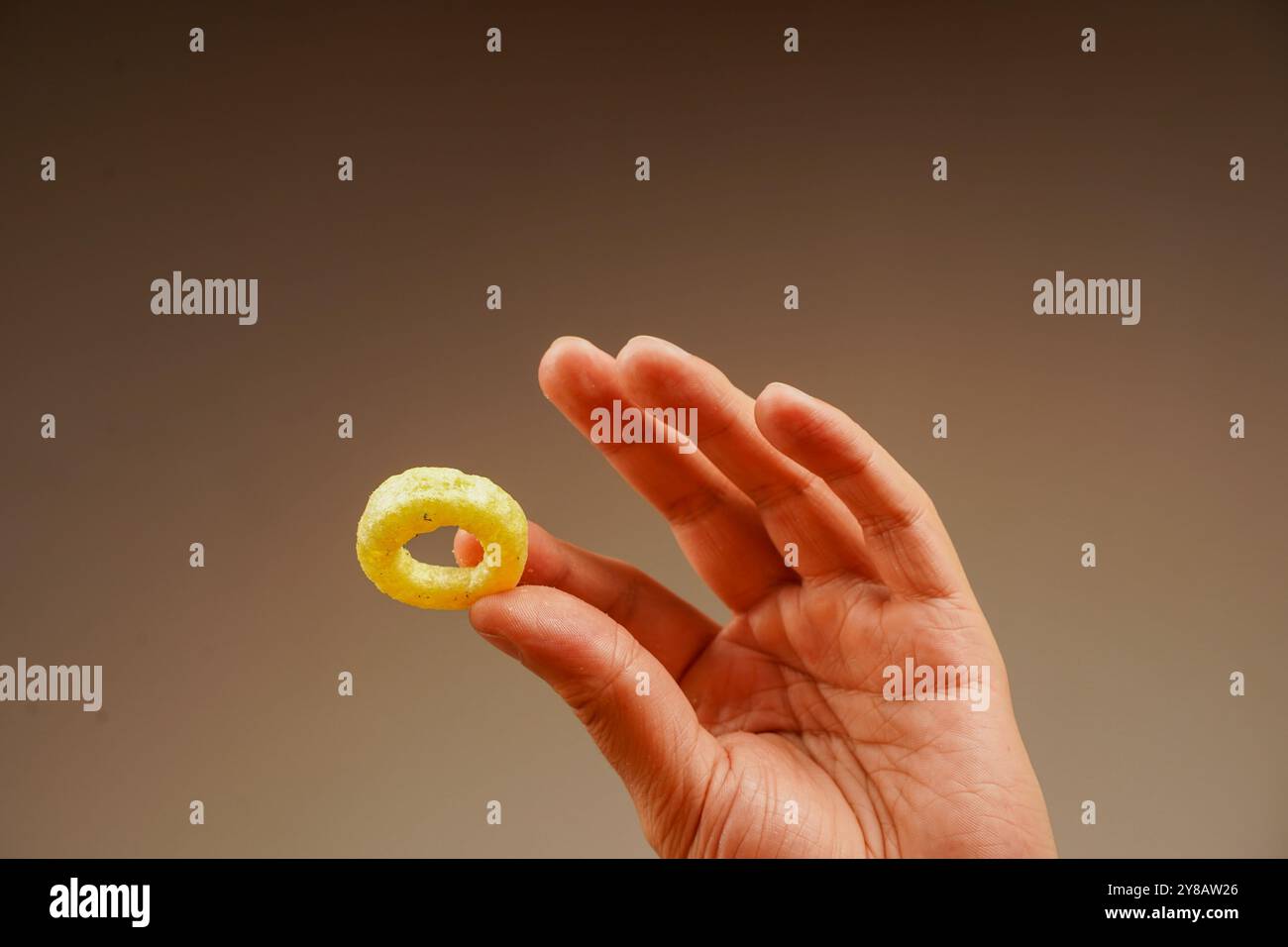 Onion ring. Deep fried onion rings. Snack for beer. Fast food. Junk ...