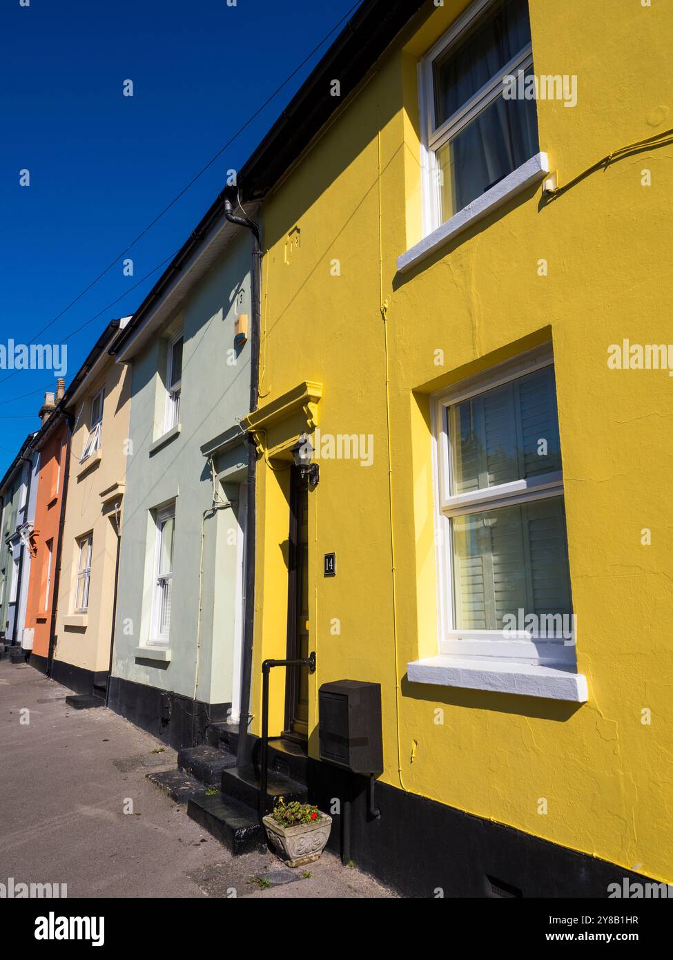 Scenic Coloured Houses, Victoria rd, Netley, Southampton, Hampshire ...