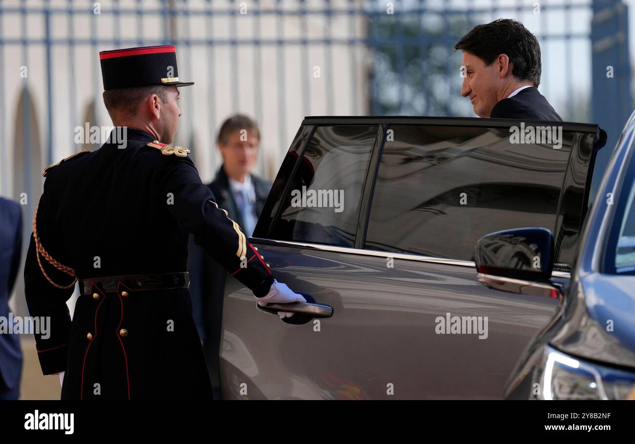 Canada's Prime Minister Justin Trudeau arrives at the 19th Francophonie ...