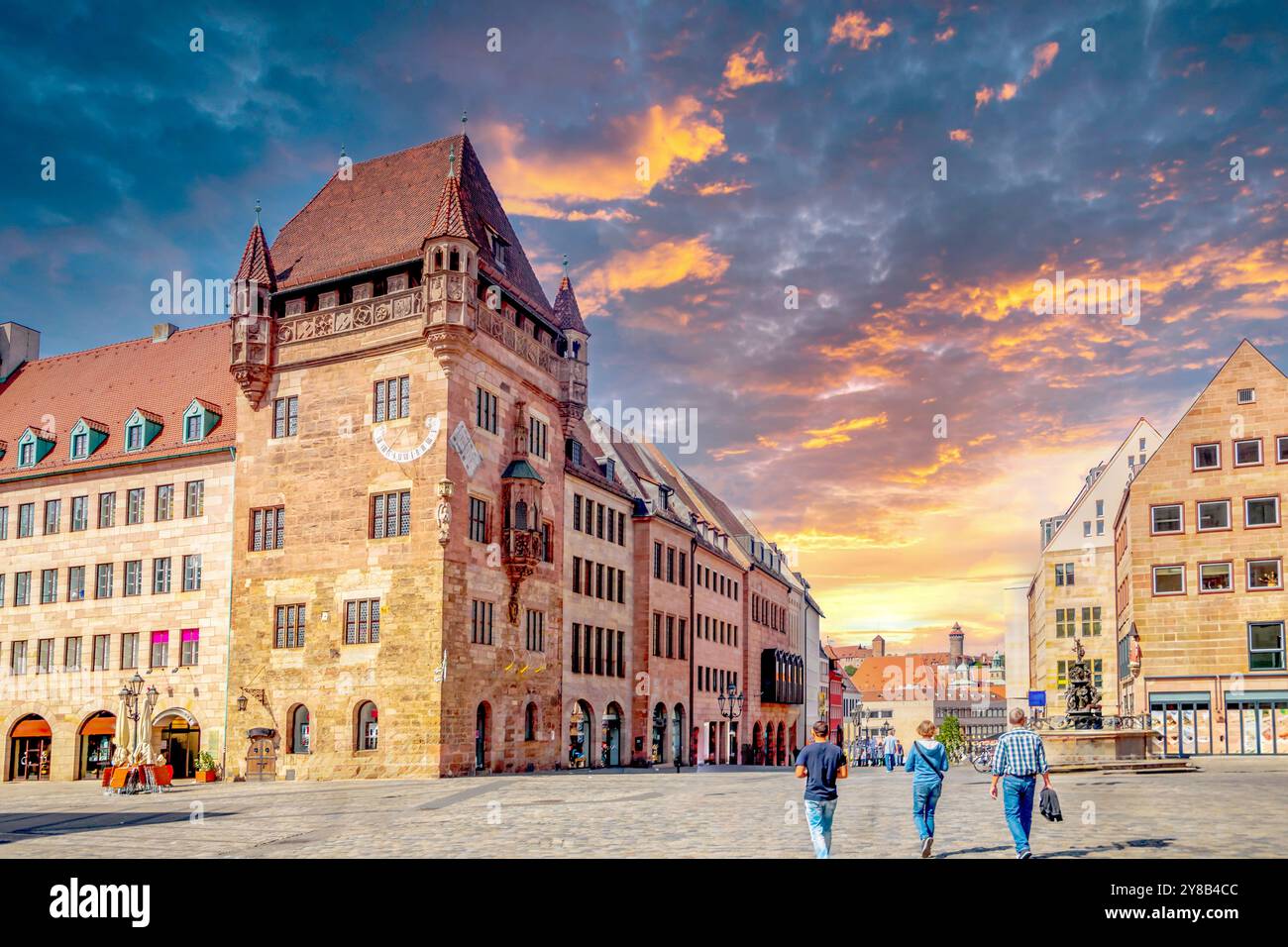 Panorama famous castle nuremberg hi-res stock photography and images ...