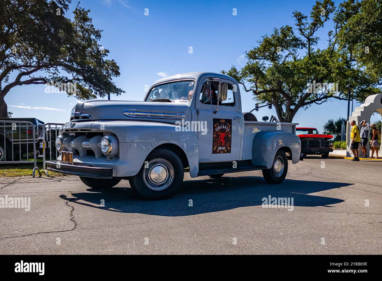 Gulfport, MS - October 02, 2023: Low perspective front corner view of a ...