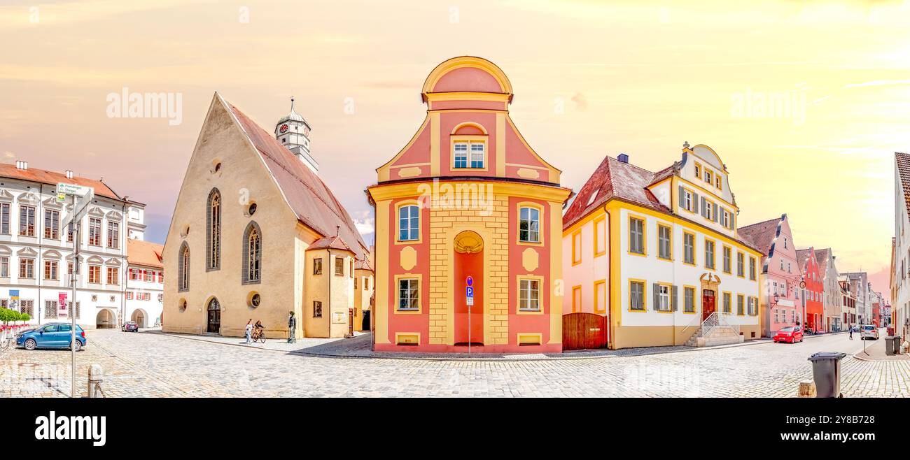 Old city of Oettingen, Germany Stock Photo - Alamy
