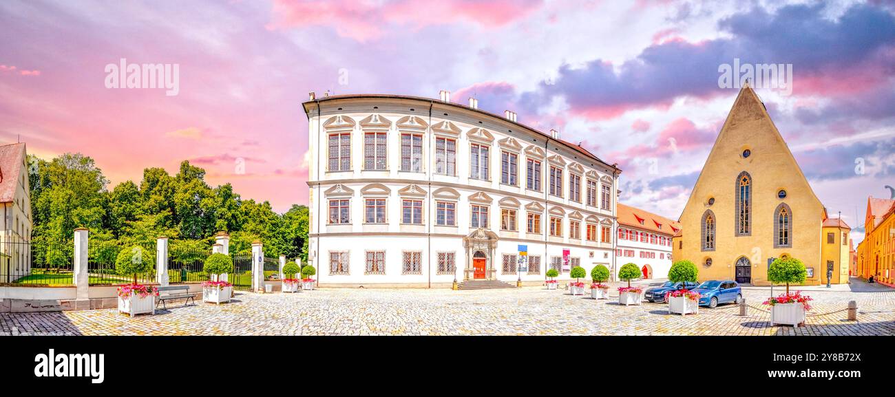 Old city of Oettingen, Germany Stock Photo - Alamy