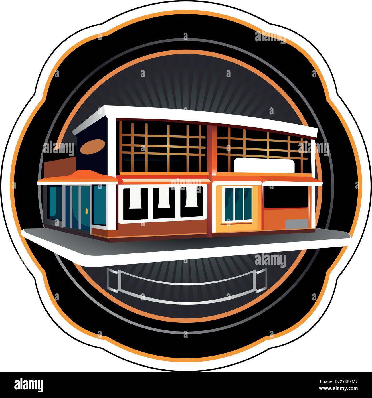 Building store logo Stock Vector Image & Art - Alamy