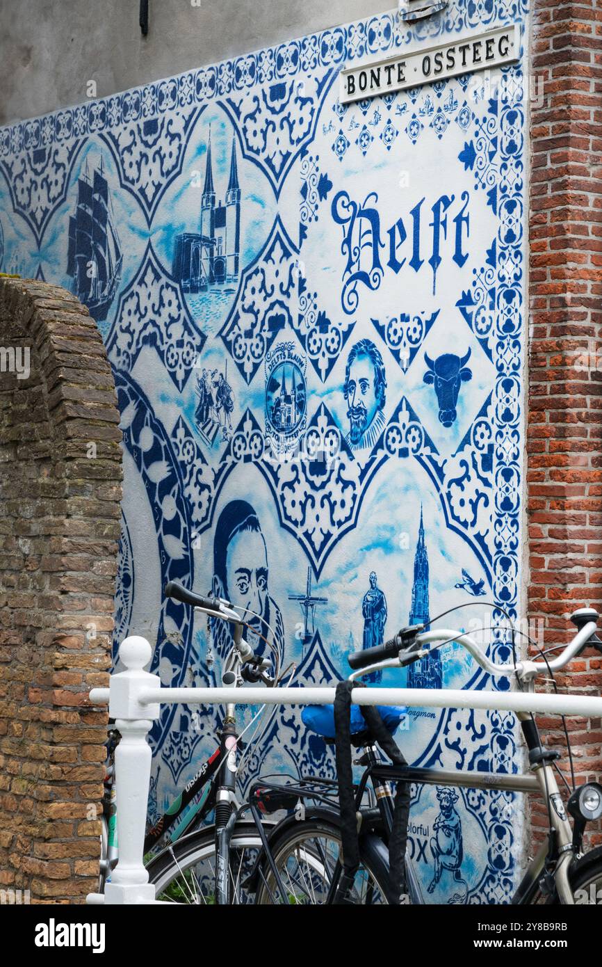 Delft, city center, streets, Netherlands Stock Photo - Alamy