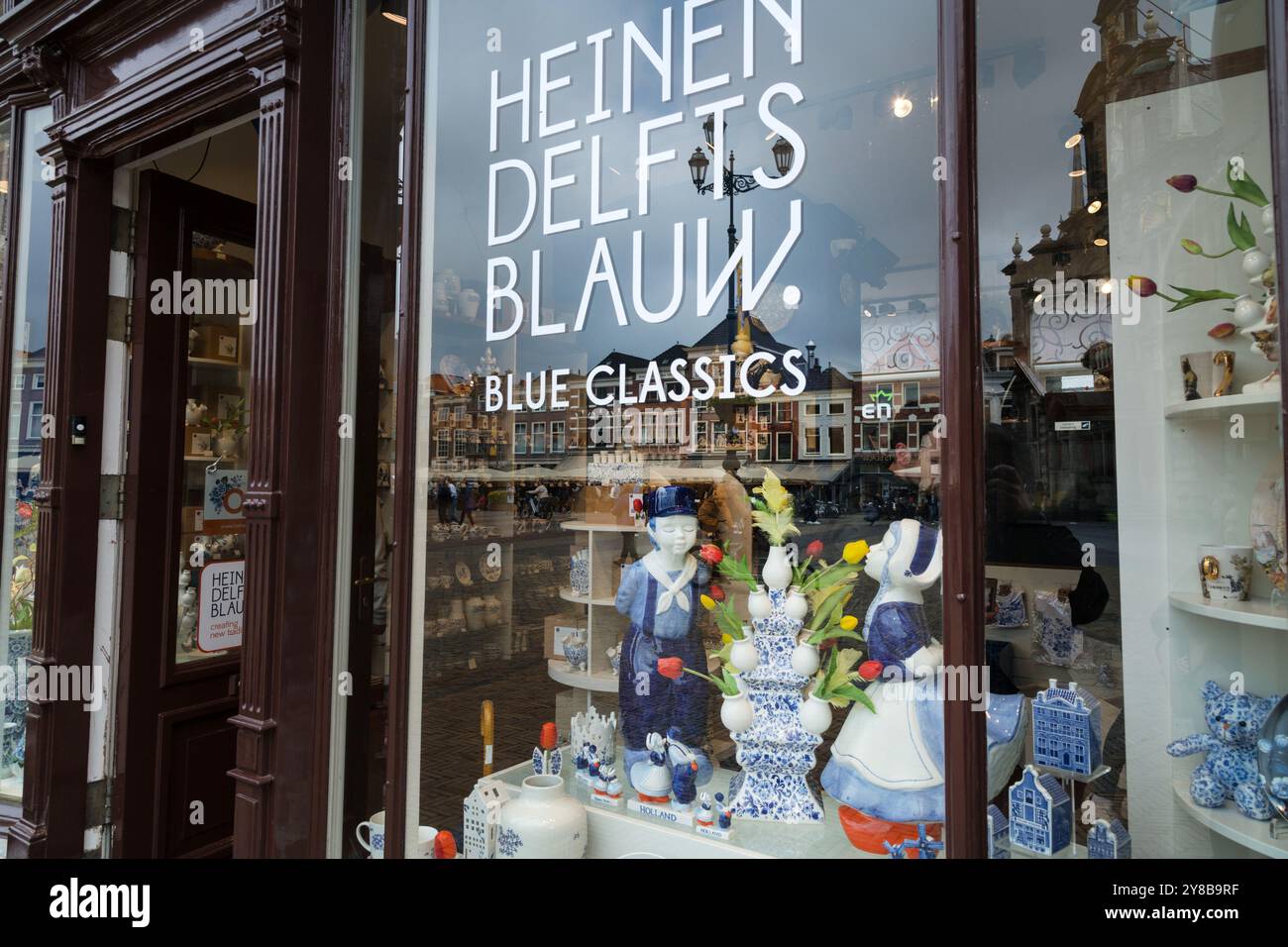 Delft, city center, streets, Netherlands Stock Photo - Alamy