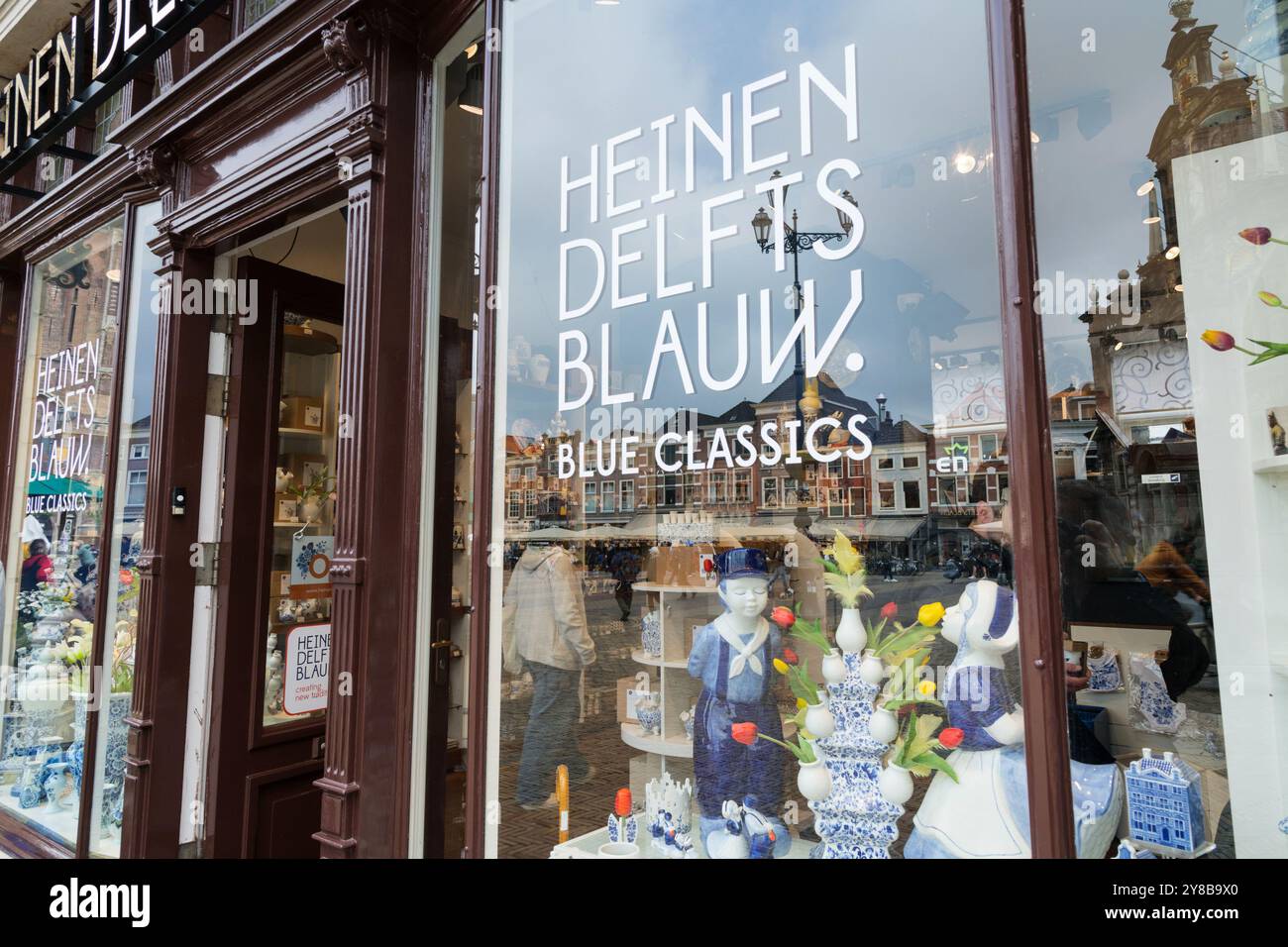 Delft, city center, streets, Netherlands Stock Photo - Alamy