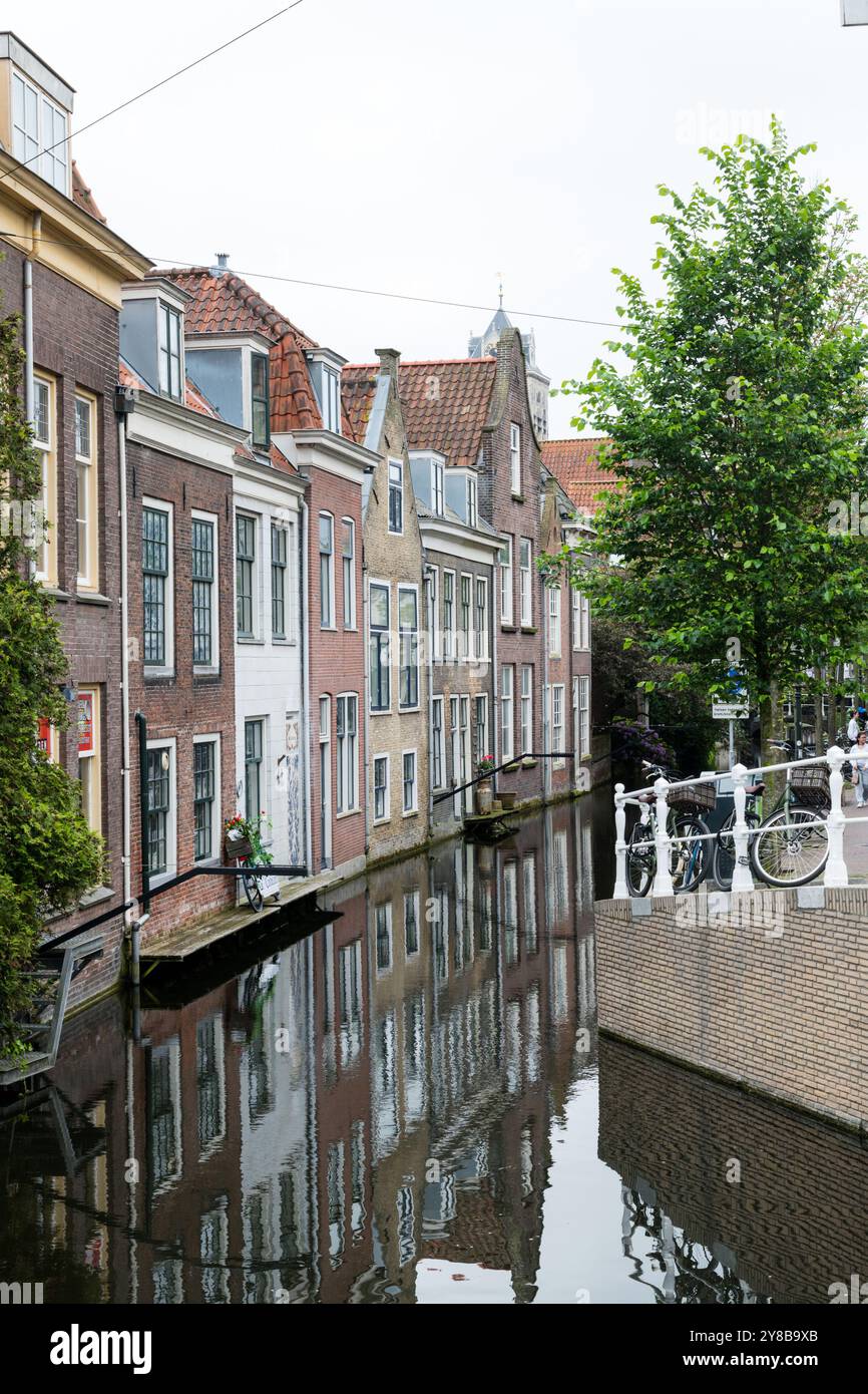 Delft, city center, streets, Netherlands Stock Photo - Alamy