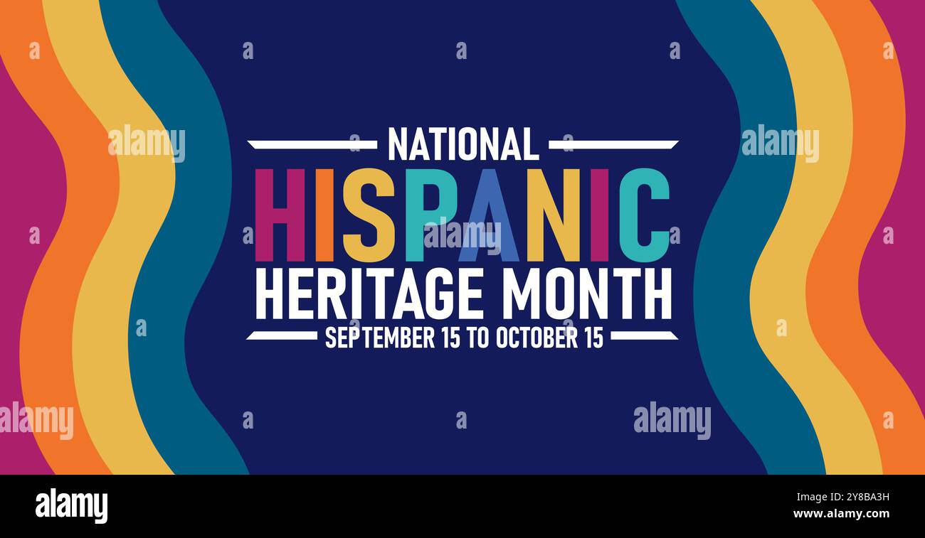 Hispanic heritage month. Vector web banner, poster, card for social media, networks. Greeting ...