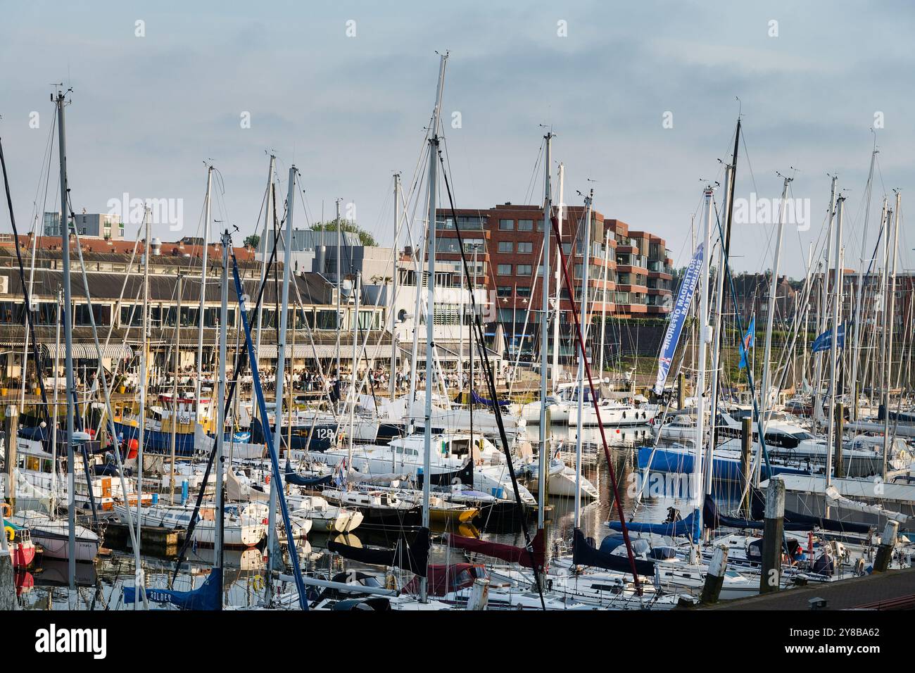 yacht harbor, scheveningen, den haag, netherlands Stock Photo - Alamy