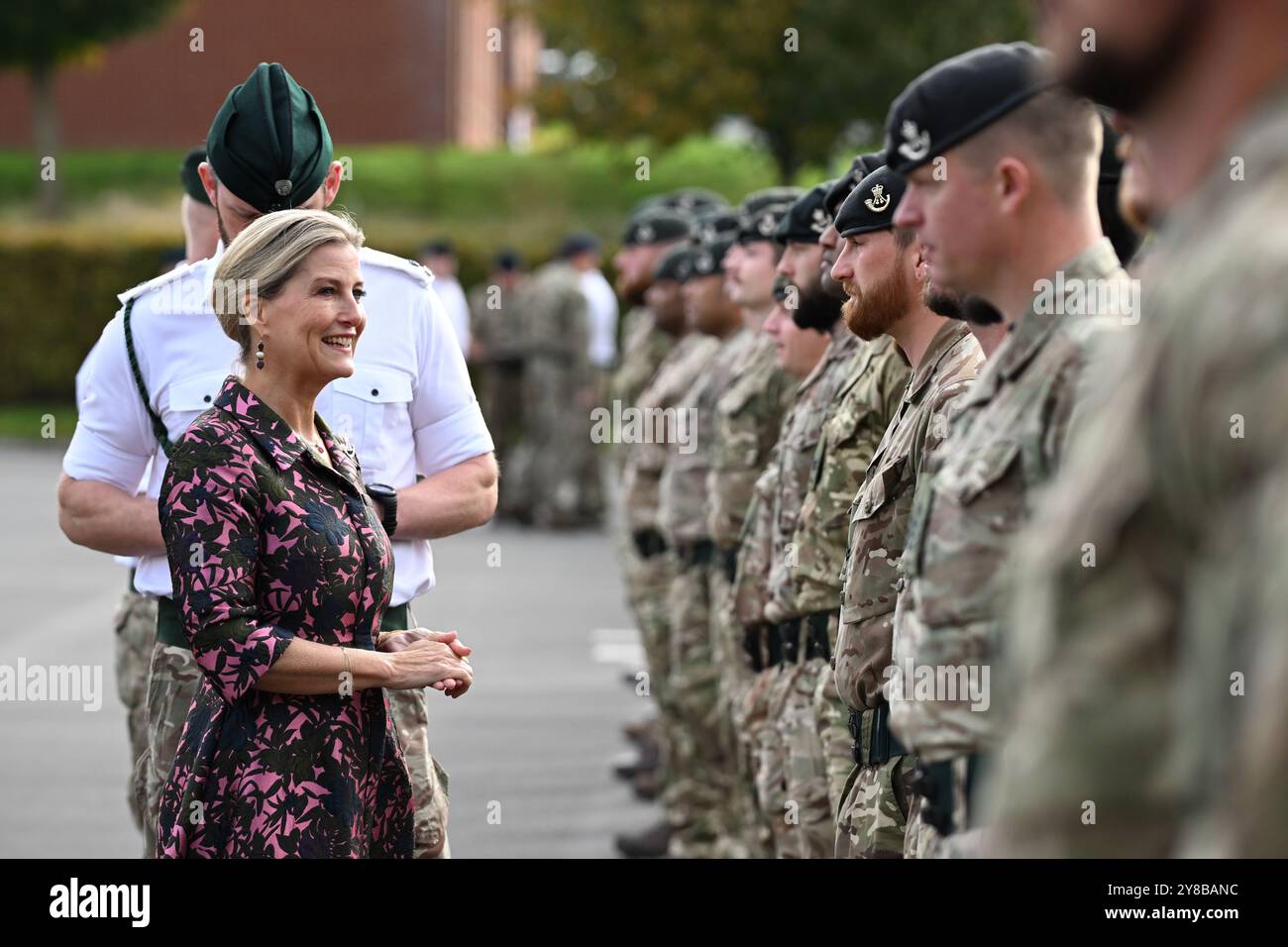 Bulford, UK. 4th Oct, 2024. The Royal Colonel, 5th Battalion, The ...