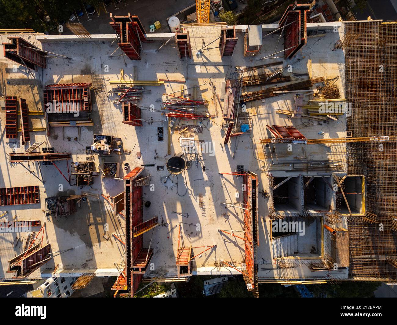 Drone video captures top down hi-res stock photography and images - Alamy