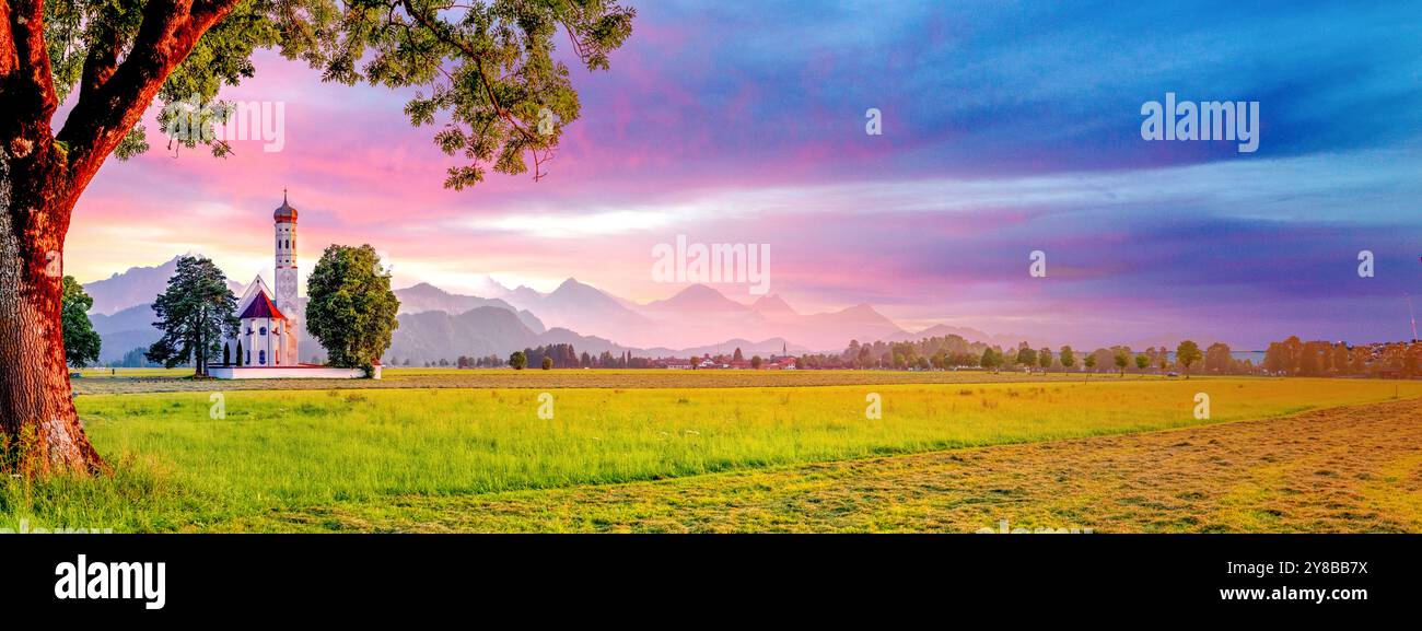 Pilgrim church st coloman hi-res stock photography and images - Alamy