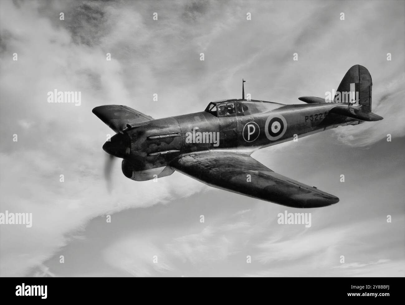 A prototype of the Hawker Tornado, a British single-seat fighter ...