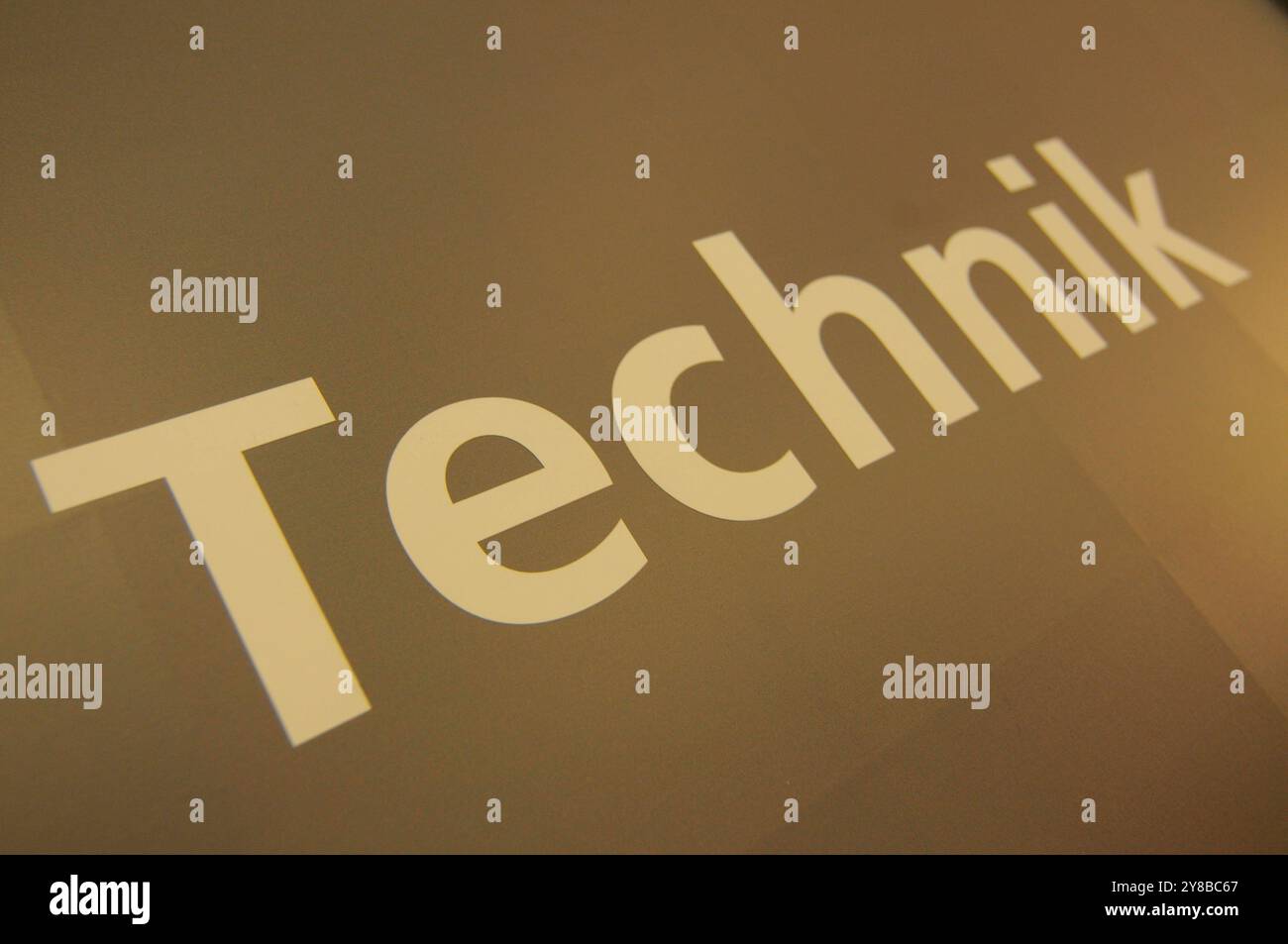 a symbol for technology and research, sign in german: Technik a symbol ...