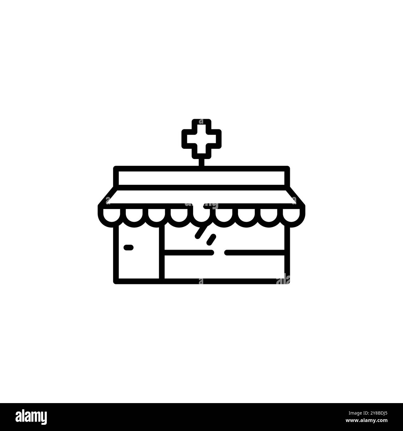 Pharmacy window display Stock Vector Images - Alamy