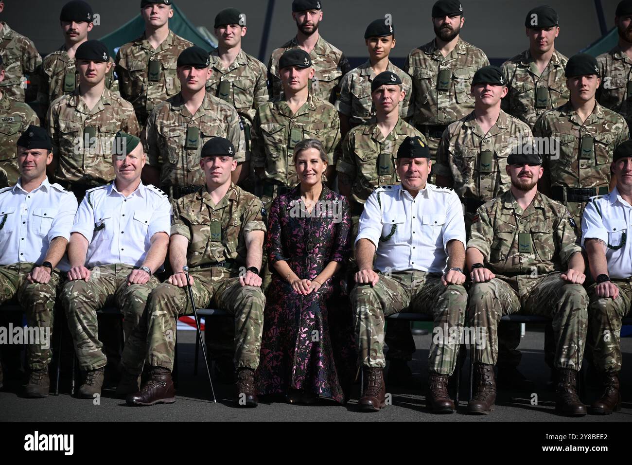 Bulford, UK. 4th Oct, 2024. The Royal Colonel, 5th Battalion, The ...
