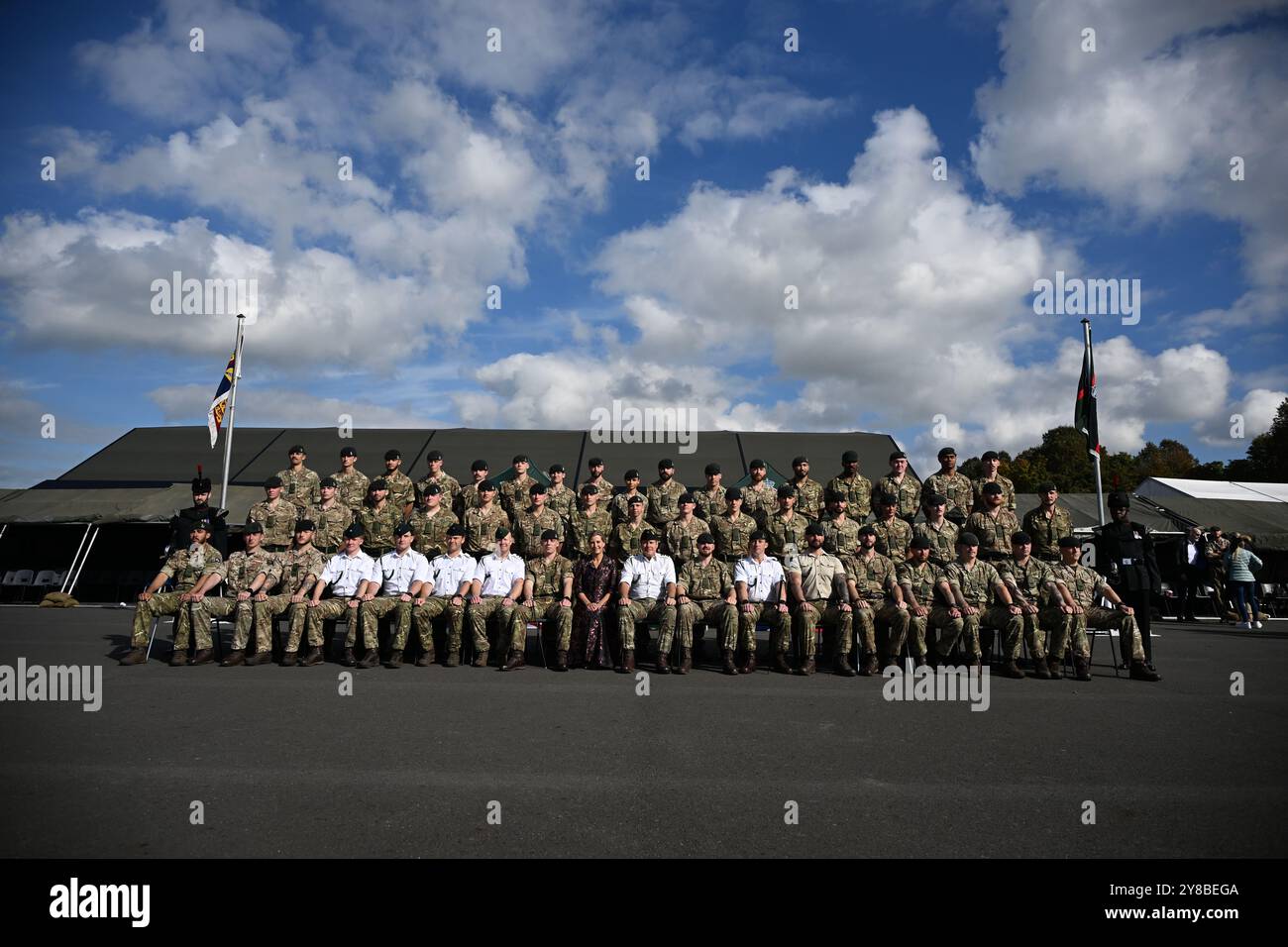 Bulford, UK. 4th Oct, 2024. The Royal Colonel, 5th Battalion, The ...