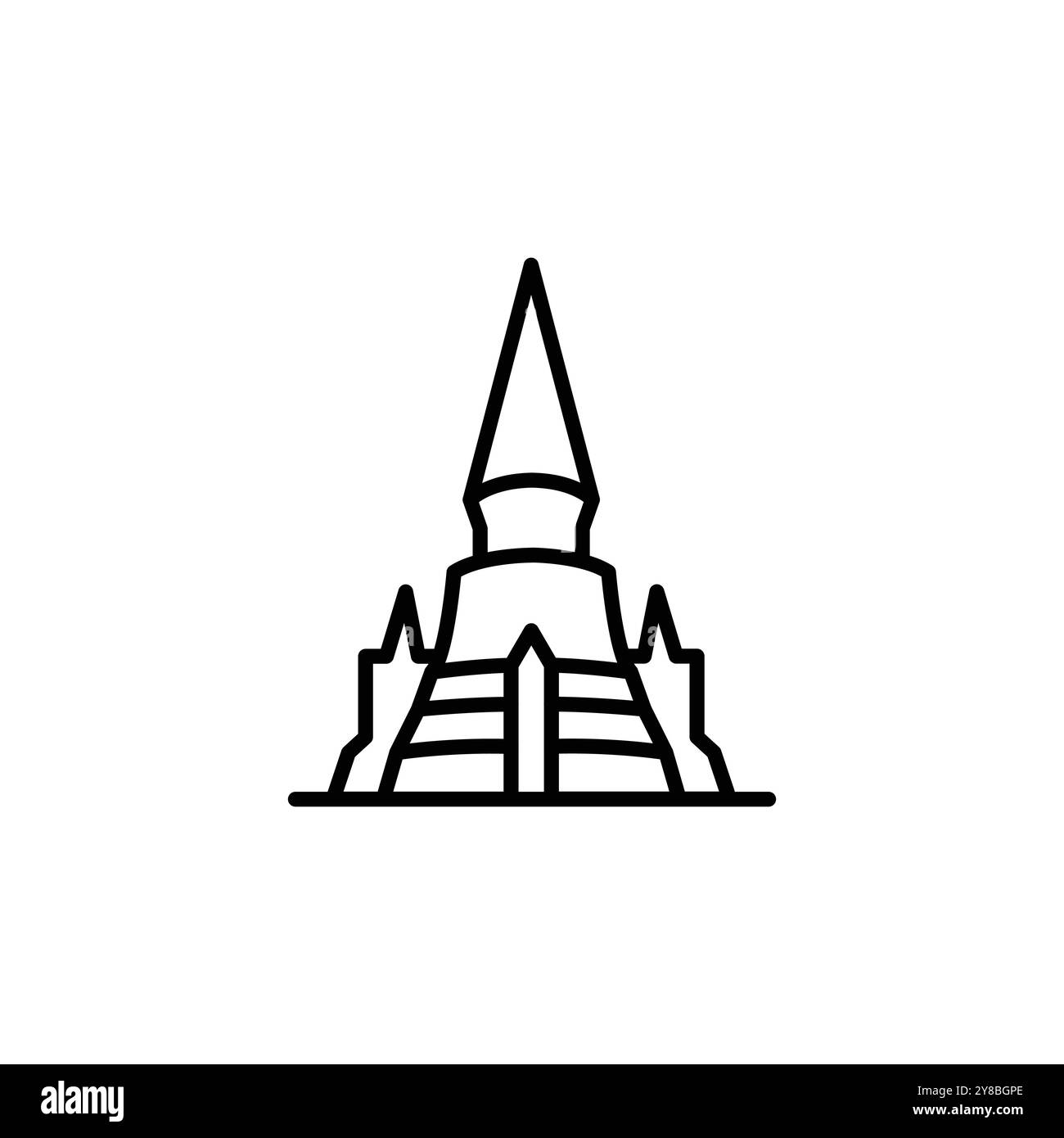 Iconic temple landmark Black and White Stock Photos & Images - Alamy