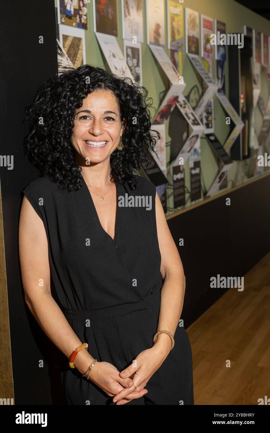 Brussels, Belgium. 04th Oct, 2024. Ève Sarfati, artistical director of ...