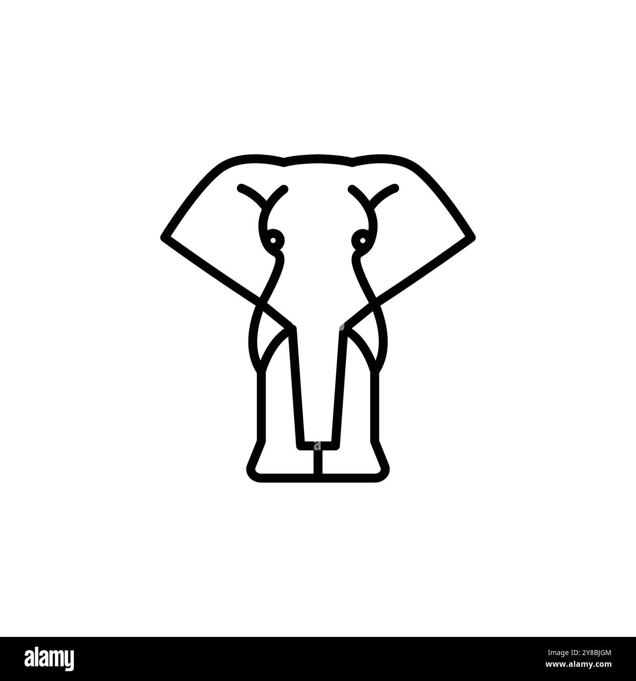 Ancient elephant Black and White Stock Photos & Images - Alamy