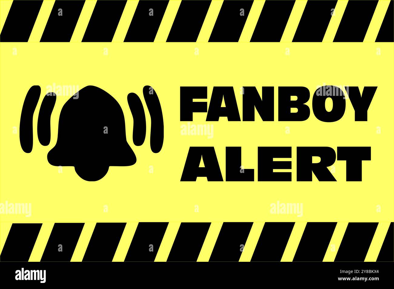 Warning message against Fanboys web banner about unconditional support ...