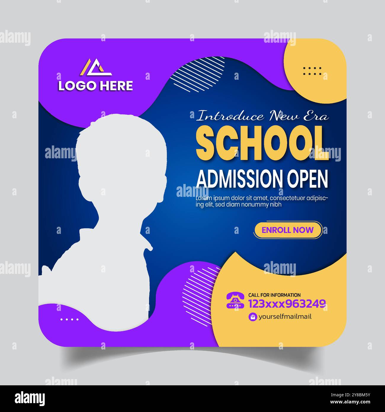 School ads hi-res stock photography and images - Alamy